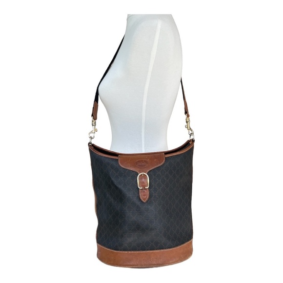 Longchamp | Bags | Vintage Longchamp Bucket Fold Over Bag Canvas ...